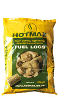 HOT MAX HEAT LOGS 20KG BAGS